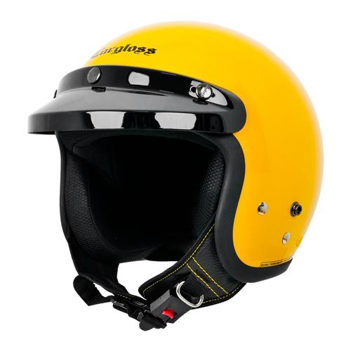 Promo Cargloss CFM Retro Helm Half Face - Exotic Yellow - Kuning, XL ...