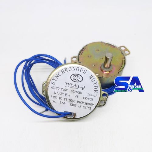 Jual Synchronous 5/6 RPM motor kipas angin-rotary-rotari swing mesin ...