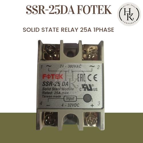 Jual solid state relay fotek ssr 25da original 25a 1phase - Jakarta Barat - HK komponen | Tokopedia