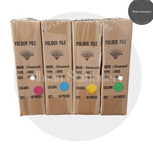 Jual Stop Map/Map Kertas Diamond 5002 (1 Pack) New !! - Hijau - Kab ...