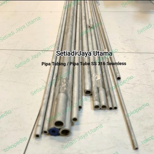 Jual Pipa Tube / Pipa Tubing Seamless Stainless SS316 OD 3/4" inch x ...
