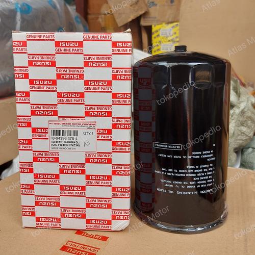 Jual Filter Oli Isuzu GIGA FTR FVM FVZ Original Isuzu Genuine Parts ...