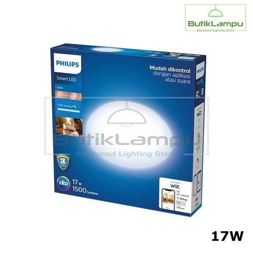 Jual Lampu Plafon LED Philips Smart Wifi Adria 17 Watt Wiz Ceiling ...