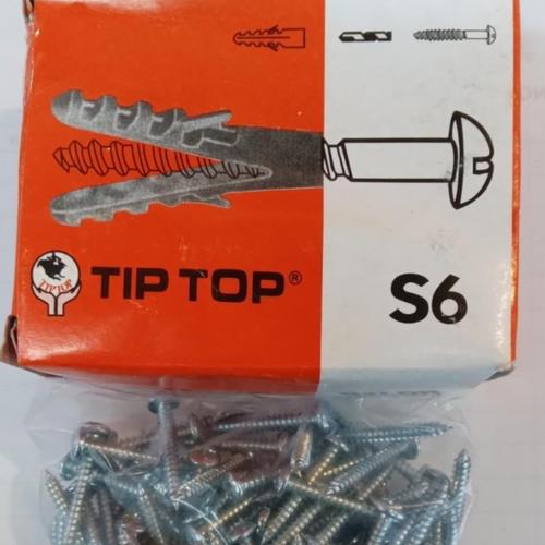 Jual Fisher + sekrup 1 inch, 1 dus = isi fisher 100 pcs dan sekrup 100 ...