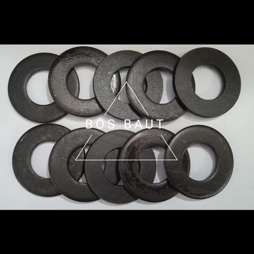 Jual Ring Plat Baja / Flat Washer Baja - WP (3/4) - M20X40X3 HITAM ...