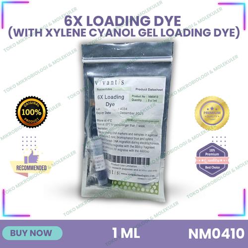 Jual 6X Loading Dye (with Xylene Cyanol Gel Loading Dye), 1 ml - Kab ...