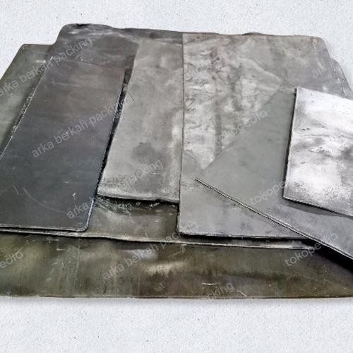 Jual timah hitam lembaran / timah PB potongan tebal 1mm 5cm x 10cm ...