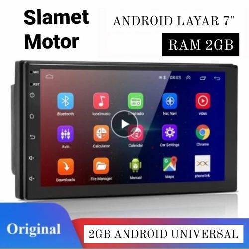 Jual Headunit Android Universal 7 Inch 2GB Double Din Head Unit Tape ...