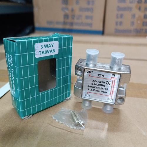 Jual splitter TV 3 way taiwan - Jakarta Barat - electro hub | Tokopedia