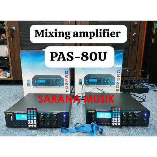 Jual Power Ampli VPK PAS 80U Mixing Ampli VPK PAS 80 U VPK PAS80U USB ...