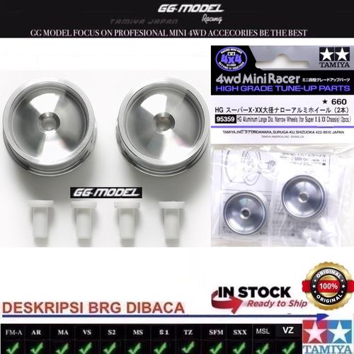 Jual TAMIYA 95359 HG ALUMINUM LARGE DIA NARROW WHEELS (SUPER X-XX ...