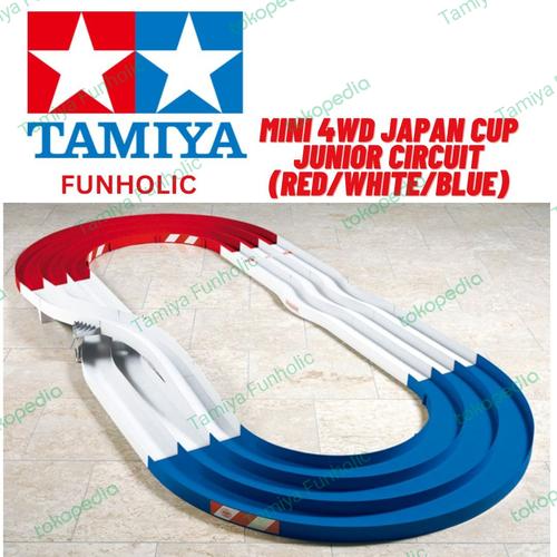 Jual Tamiya Mini 4WD Japan Cup Junior Circuit (Red/White/Blue ...