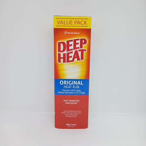 Jual Mentholatum Deep Heat Original Heat Rub 200 gram - Jakarta Barat ...