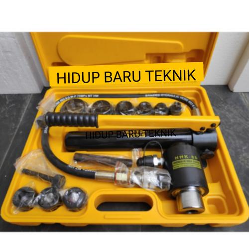Jual 3.2mm 16-60mm Hydraulic Knockout Hole Puncher Plong Hidrolik ...