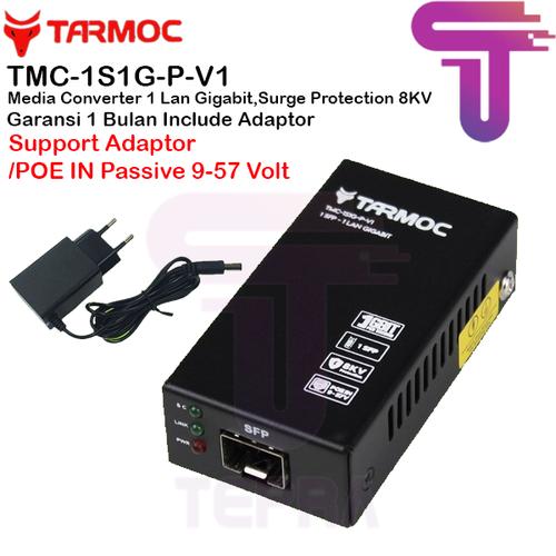 Jual Tarmoc TMC-1S1G-P 1 SFP 1 LAN GIGABIT POE IN 9-57V | mini ...