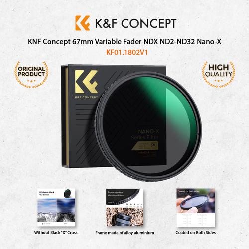 Promo KNF Concept 67mm Lens Filter Nano-X Variable Fader NDX ND2-32 ...