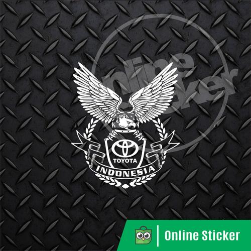 Jual stiker Garuda Toyota | cutting menyala - emas, toyota - Kota ...
