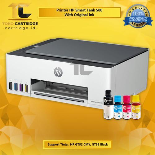 Promo Printer HP Smart Tank 580 Print Scan Copy WiFi Direct A4 - Smart ...