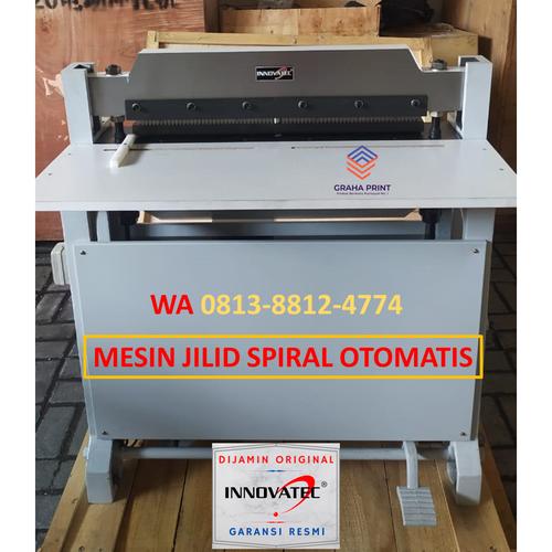 Promo Mesin Jilid Spiral Kawat Otomatis INNOVATEC CK 650 Alat Plong ...