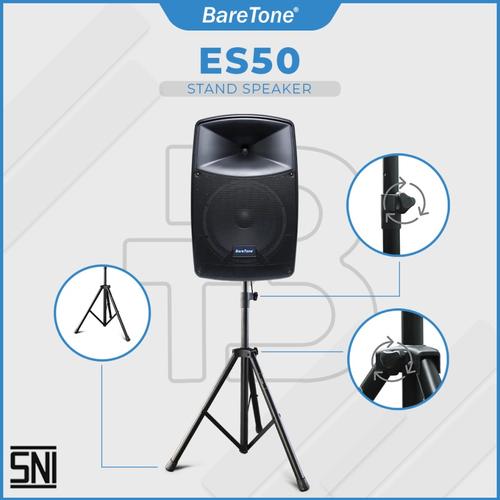 Jual Stand Speaker Tripod BareTone ES 50 ES-50 ES50 ORIGINAL Full Besi Kuat - Jakarta Barat ...