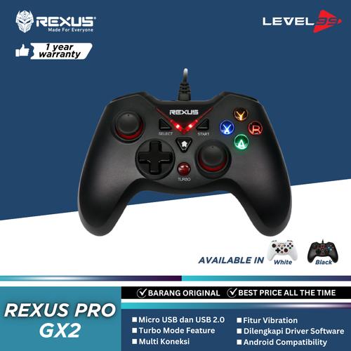 Jual Rexus Pro Gaming Gamepad GX2 - Multi Platform - Putih - Kota ...