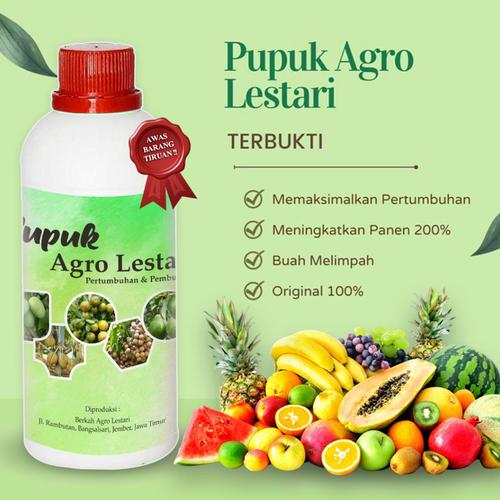 Jual Agro Lestari Biru 1 Liter Pupuk Penyubur Dan Pelebat Tanaman Buah - Kota Tangerang Selatan ...