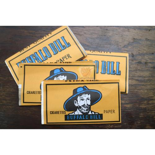Jual Papir Buffalo Bill Cigarette Paper Kertas Linting Rokok (3 Pcs ...
