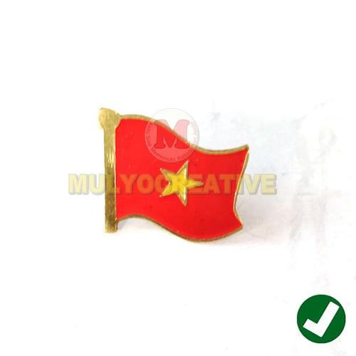 Jual Pin Bendera Negara Vietnam Pin Bros Bendera Vietnam Flag Pin Murah ...