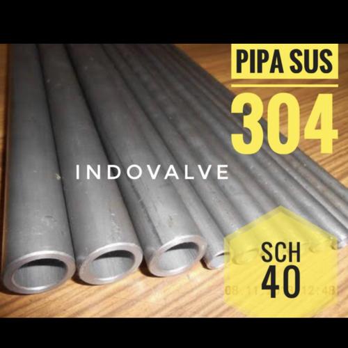 Jual PIPA SUS 304 2-1/2" inch SCH 40- STAINLESS 304 ; PIPA SEAMLESS 304 - Jakarta Pusat ...