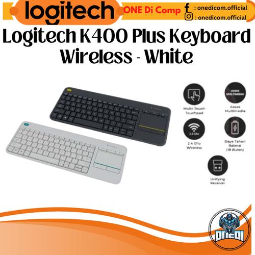 Jual Logitech K400 Plus Keyboard Wireless - White - Kota Medan - One Di ...