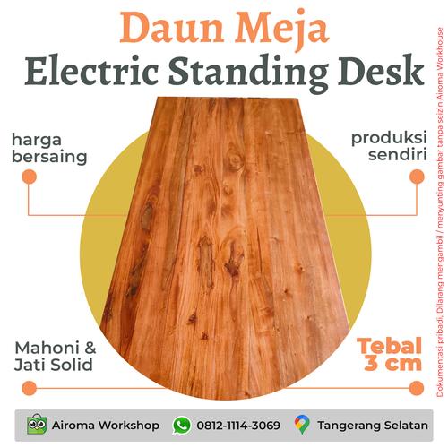 Jual TOP TABLE FOR ELECTRIC STANDING DESK / DAUN MEJA KAKI MEJA ...