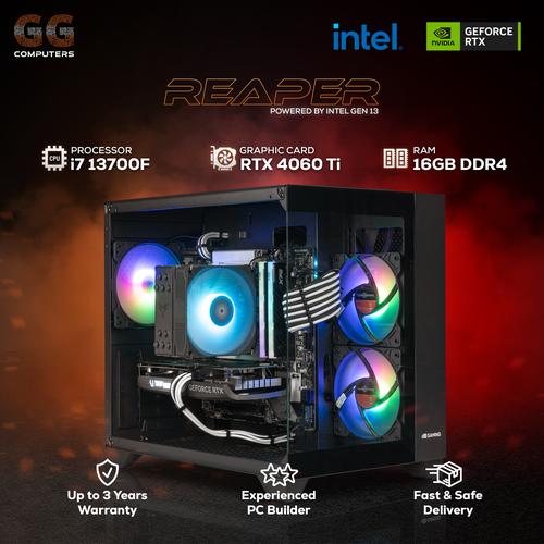 Jual PC Gaming Intel | i7-13700F | RTX 4060 Ti 8GB | 16GB RAM | 256GB ...
