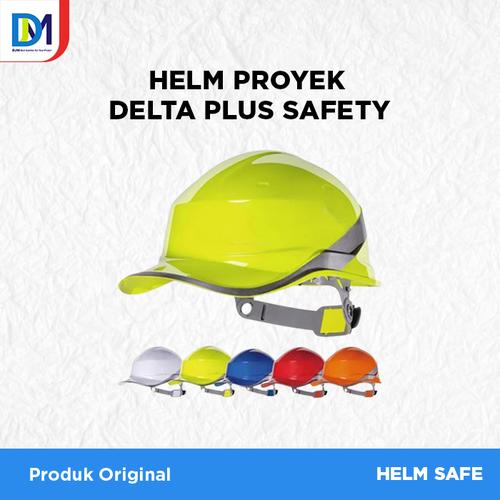 Jual Helm proyek delta plus + Fastrac safety White, Red dll produk ...