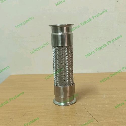 Jual Flexible Hose Ferrule Sanitary 4" inch x 20cm Stainless 304 ...