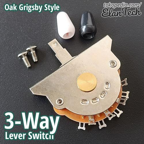 Jual Switch 3 Way Clone Oak Grigsby Gitar Listrik Strat Tele dsb Elantech - Jakarta Pusat ...