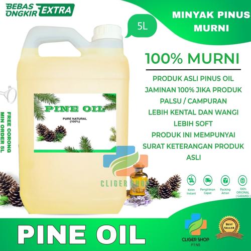 Jual Pine Oil 500ML - 5 Liter / Minyak Pinus ( Murni 100% ) / Bahan ...