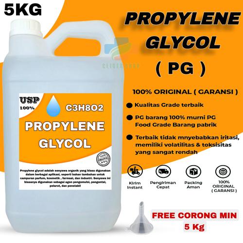 Promo PROPYLENE GLYCOL 5KG / PG 5 KG / PROPILEN GLIKOL 5KG - 500GRAM ...