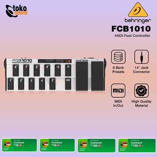 Jual Behringer FCB1010 - MIDI Foot Controller - Jakarta Barat ...