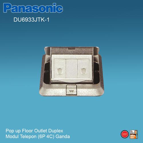 Jual Panasonic Pop up Floor Outlet Modul Telepon Ganda DU6933JTK-1 ...