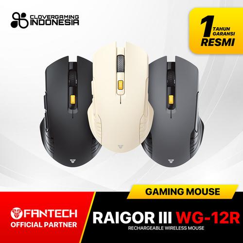 Jual Fantech WG12R RAIGOR Gen III Rechargeable Wireless Gaming Mouse ...