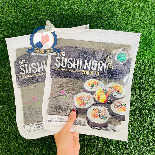 Jual JAVA SUPER FOOD Nori Sushi Gold 10 Lembar Halal | Seaweed Rumput ...