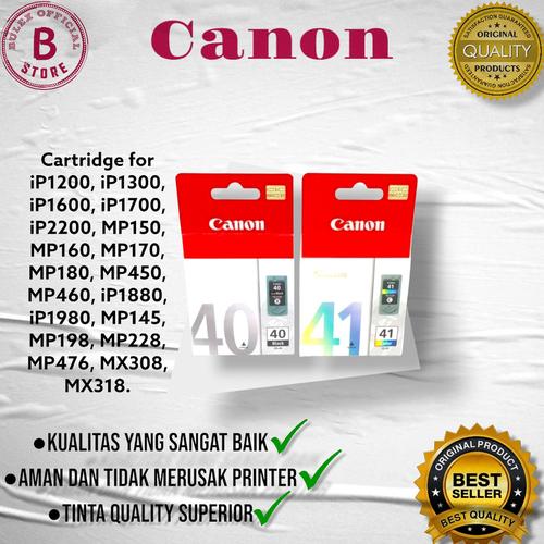 Jual Tinta Canon 40 Black ORIGINAL - Canon 41 - Jakarta Selatan - Bulex ...