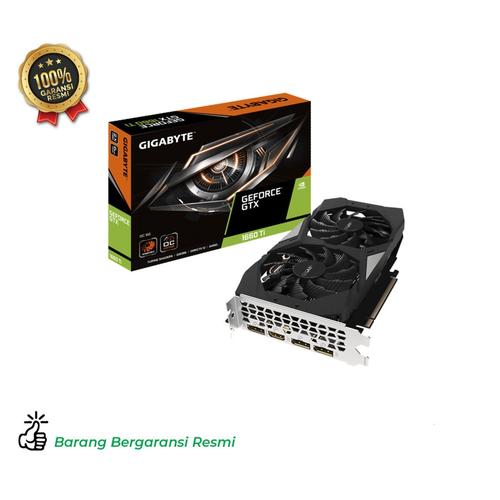 Jual VGA Gigabyte GeForce GTX 1660 Ti OC 6G GV-N166TOC-6GD - Jakarta ...