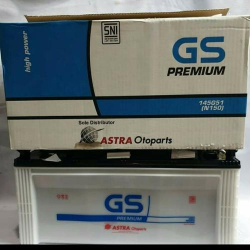 Jual Aki mobil Battery GS Astra type Premium N150 145G51 12v-150ah - Jakarta Selatan ...