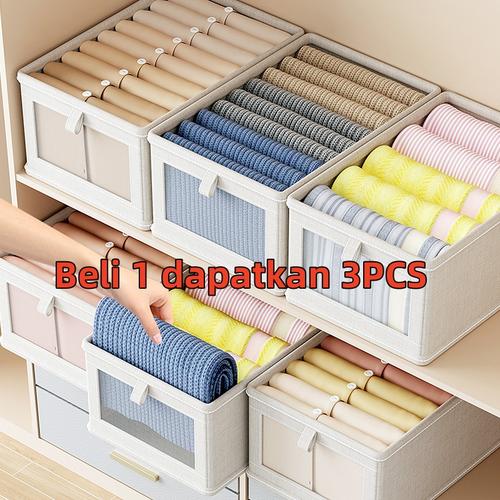 Promo storage box kotak penyimpanan baju Keranjang penyimpanan box ...