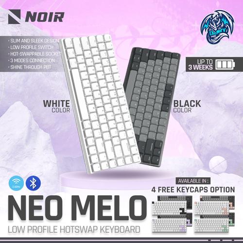 Jual Noir Neo Melo Low Profile Wireless Mechanical Gaming Keyboard ...