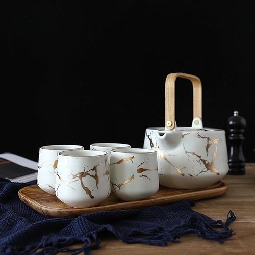 Jual Marble Japanese Tea Set / Set Minum Ala Jepang - Jakarta Barat ...