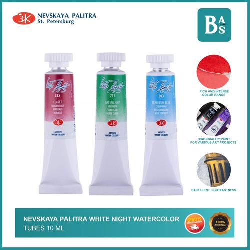 Jual Nevskaya Palitra White Night Watercolor Tube 10ml Series 1 ...