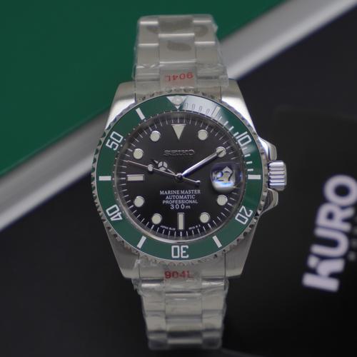 Jual Seiko Submariner Black dial Starbucks / Sprite Black GMT Bez Mod ...