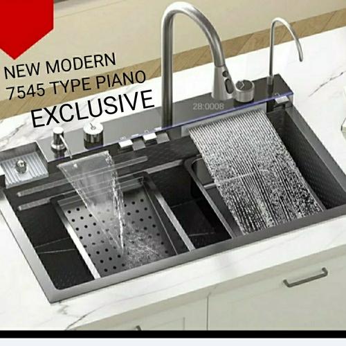 Promo NEW MODERN KITCHEN SINK 7545 BLACK/NEW LUXURY MODERN DESAIN 7545 ...